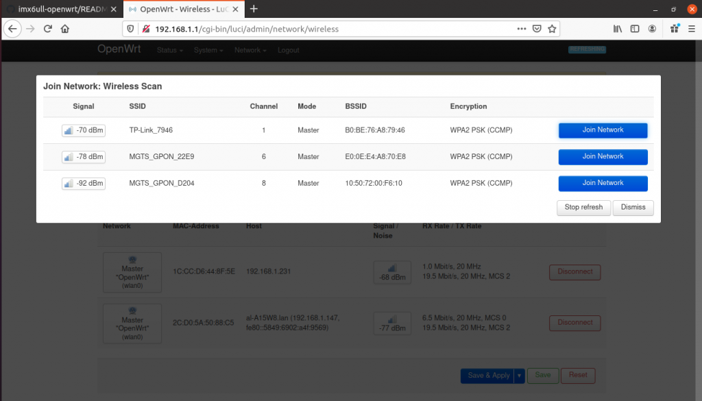 OpenWrt configuration. Users guide. Part 1. How to configure wifi in ...