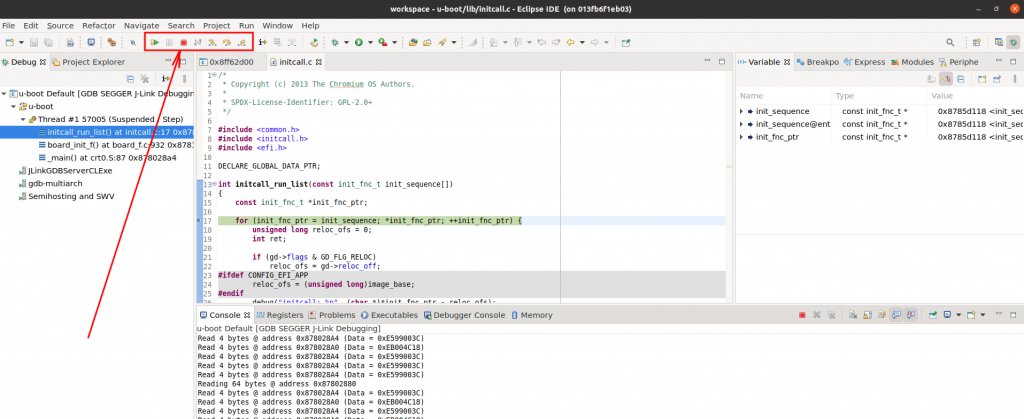 U-boot debugging. part 2. - NetSoM