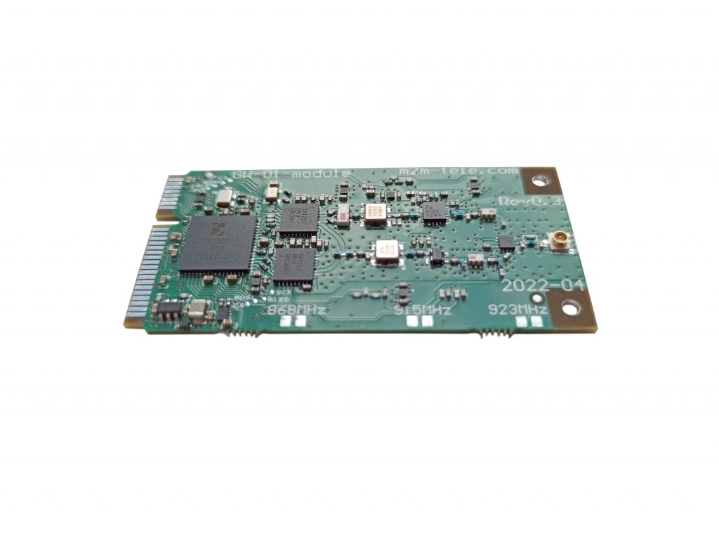 SX1301 LoRa concentrator module.